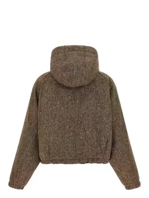 Brunello Cucinelli Donegal Tweed Jacket - Brown