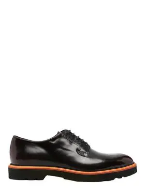 Paul Smith High-shine Derby Shoes - Brown