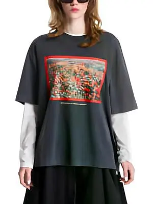 Off-White Graphic-print T-shirt - Grey
