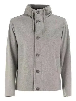 Herno Hooded Jacket - Grey