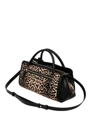 Guess Audrey Logo-plaque Tote Bag - Brown