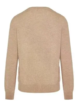 GRAN SASSO Crew-neck Long-sleeve Sweater - Neutrals