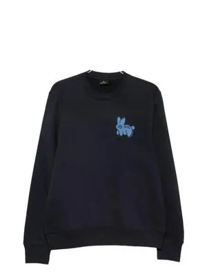 Paul Smith Bunny-print Sweatshirt - Blue