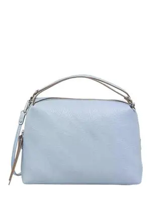 GIANNI CHIARINI Medium Alifa Grained Handbag - Blue
