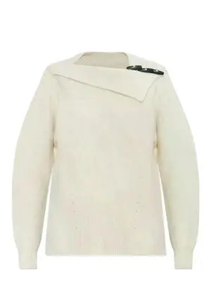 Isabel Marant Étoile Thais Toggle-fastening Sweater - Neutrals