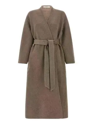 Co Belted Robe-style - Brown
