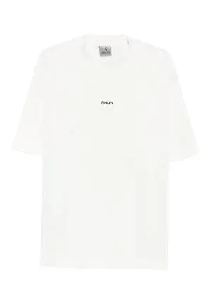 RHUN Logo-print T-shirt - White