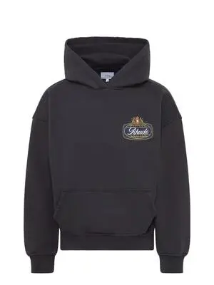 Rhude Safari Crest Hoodie - Black