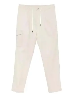 Herno Drawstring-waistband Cargo-pocket Trousers - Neutrals