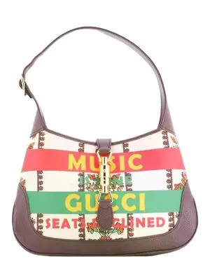 Gucci 100 Jackie 1961 Limited Edition Canvas Small Hobo Bag - Brown