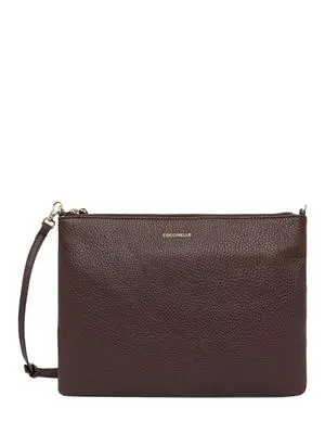 COCCINELLE Zip-fastening Leather Shoulder Bag - Brown