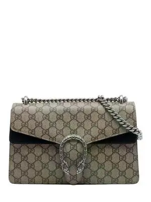 Gucci 2016-2026 Medium Gg Supreme Dionysus Shoulder Bag - Neutrals