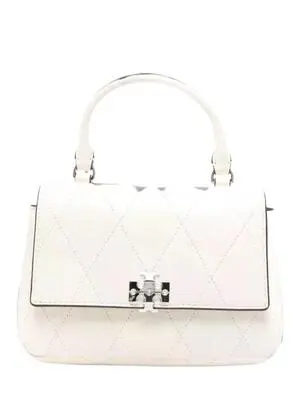 Tory Burch Charlie Quilted Mini Bag - Neutrals