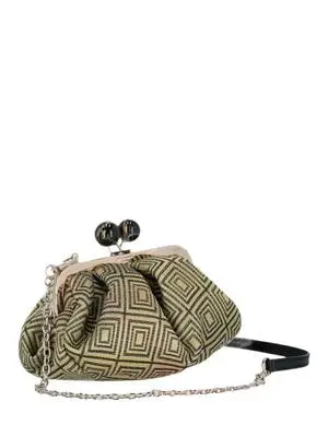 Max Mara Pasticcino Geometric-pattern Shoulder Bag - Neutrals