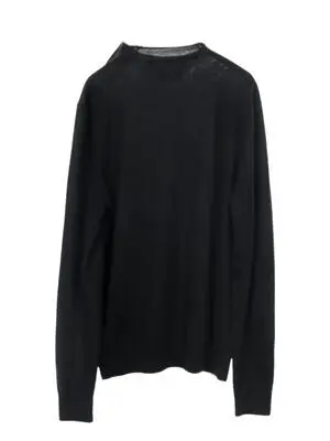 Hermès 2010s Shoulder-button Sweater - Black
