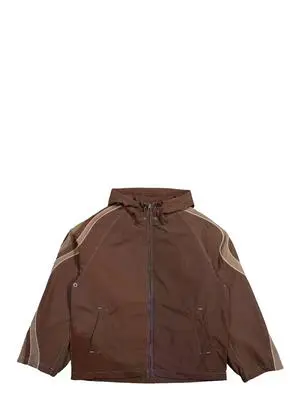 ERL Ufo Paneled Track Jacket - Brown