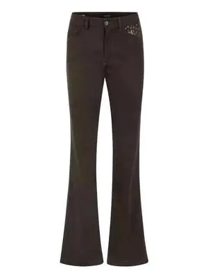 MARCCAIN Faro Leopard-print Trousers - Brown