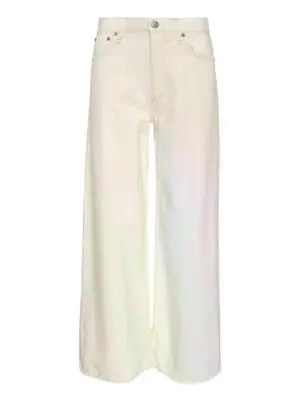 Rag & Bone Sofie Wide-leg Jeans - Neutrals