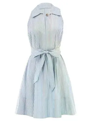 Veronica Beard Florenz Mini Dress - Blue