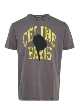 BLACK SCORE Graphic-print T-shirt - Grey