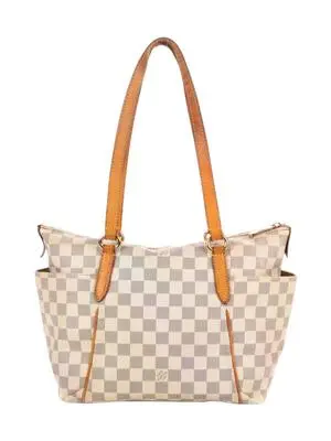 LOUIS VUITTON 2012 Pm Totally Damier Azur Canvas Shoulder Bag Neutrals