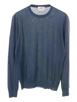 Hermès Logo Sweater - Blue