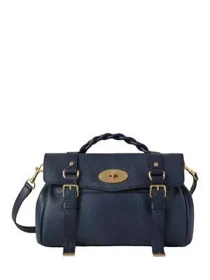 Mulberry Alexa Heavy-grain Crossbody Bag - Blue