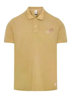 BOB Short-sleeve Piqué Polo Shirt - Neutrals