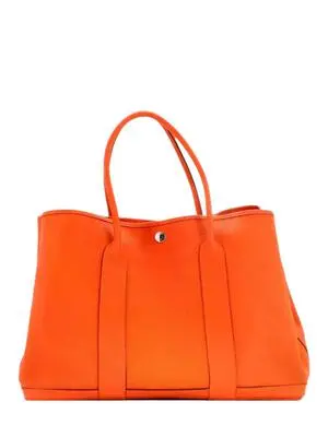 Hermès Garden Party Leather 36 Tote Bag - Orange