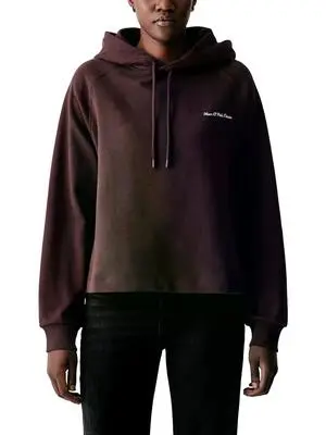 Marc O'polo Logo-print Hoodie - Brown