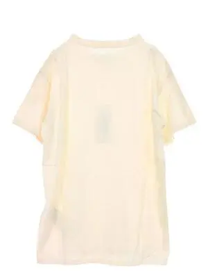 MAISON MARGIELA 2020s Logo Print Short Sleeve T-shirt - Neutrals