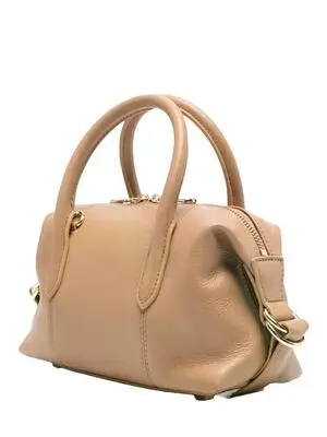 Patrizia Pepe Mini Leather Tote Bag - Neutrals