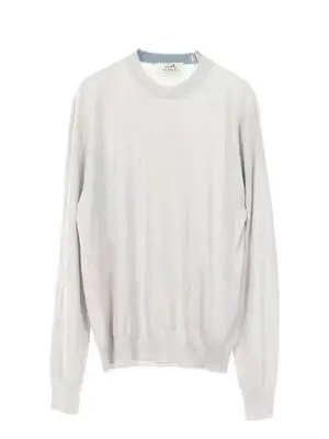 Hermès 2010s Crew Neck Sweater - Grey