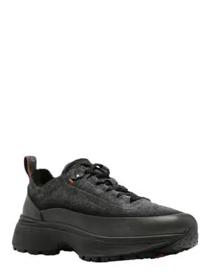 Santoni Bounce Panelled Sneakers - Grey