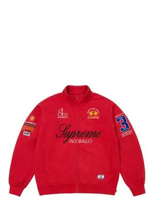 Supreme X La Martina X Jacob & Co Zip-up Sweater - Red