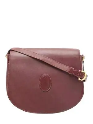 Cartier 2000s Must Line Shoulder Bag - Red