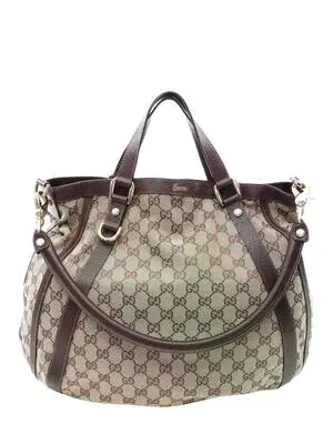 Gucci 2000s Gg Abby Canvas Tote Bag - Neutrals