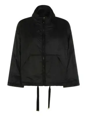 Max Mara The Cube High-neck Coat - Black