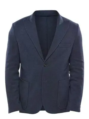 PAOLO PECORA Unlined Notch-lapel Blazer - Blue