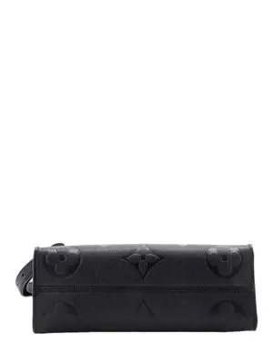 LOUIS VUITTON Onthego Monogram Empreinte Giant East West Tote Bag - Black