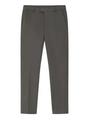Boggi Milano Trousers In Technical Fabric B Tech - Grey