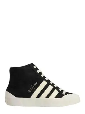 Y3 High-top Canvas Sneakers - Black