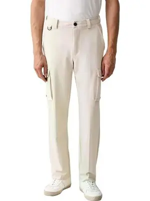 Guess X North Sails Logo-patch Cargo Pants - Neutrals