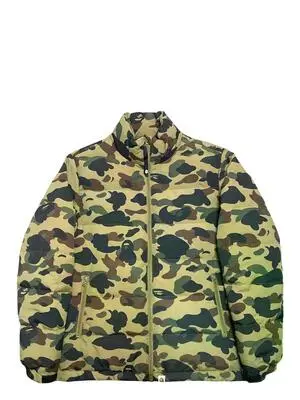 A BATHING APE 1st Camo Down Jacket - Neutrals