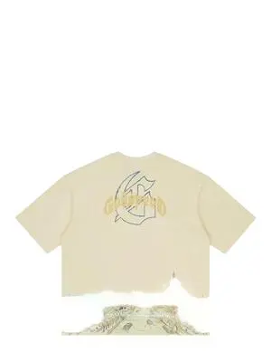 GODSPEED Paris Skyline Graphic-print T-shirt - Neutrals