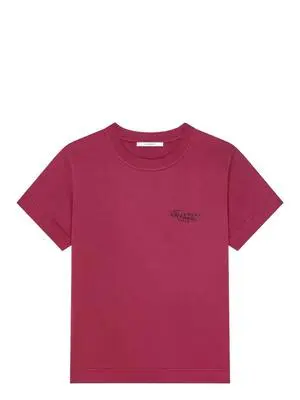 Givenchy Logo-print Cotton T-shirt - Red