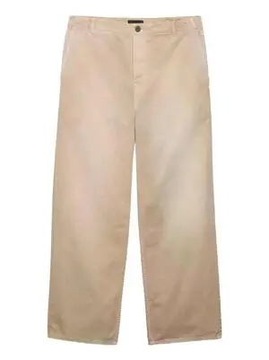 Prada Gabardine Pants - Neutrals