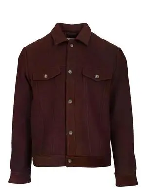AL DUCA D’AOSTA 1902 Button-up Flap-pocket Jacket - Red