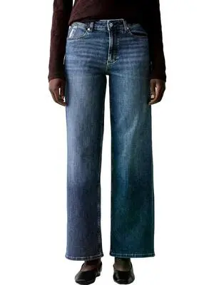 Marc O'polo Tomke Wide-leg Jeans - Blue