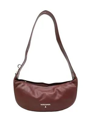 Patrizia Pepe Leather Shoulder Bag - Brown